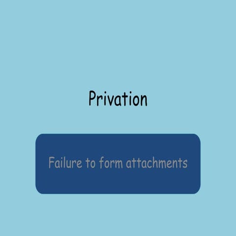 Privation | PDF
