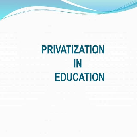 Privatization ppt | PPTX