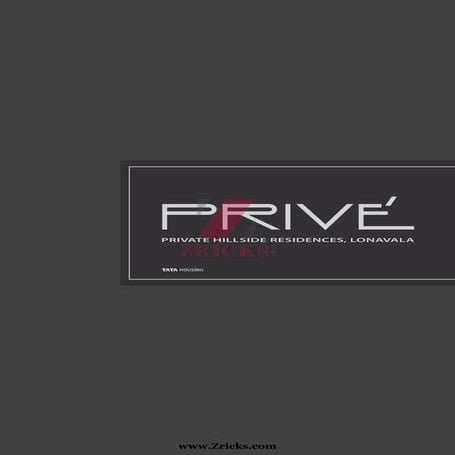 Tata Prive Brochure - Zricks.com