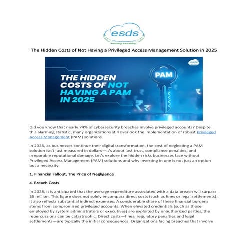 Privileged Access Management Solution in 2025.pdf