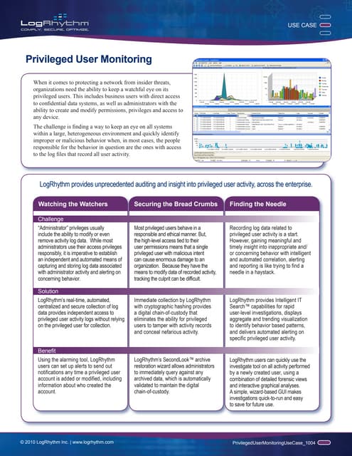 LogRhythm FIPS Data Sheet | PDF
