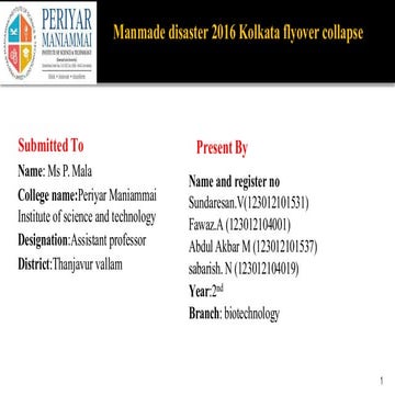 Disaster management report submission | PDF