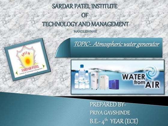 Five examples of air to water converter systems | PDF