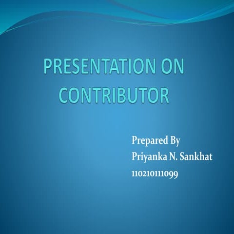 CPD PRIYANKA | PPT