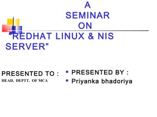 Introduction to Diskless Remote Boot in Linux | PPT