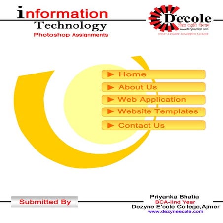 Priyanka Bhatia BCA II Year | PDF