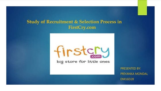 Firstcry | PPT