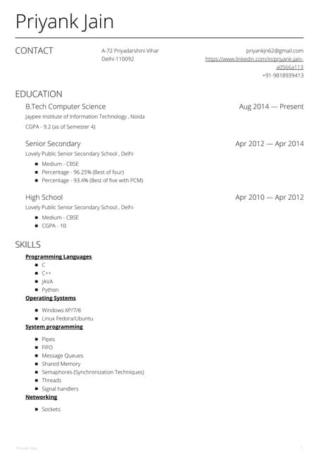 Hemanth.Resume | PDF