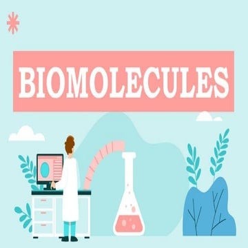 Biomolecules ppt ....................... | PPTX