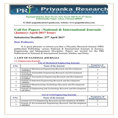 Prj publication call for paper_jan_april_2017 | PDF