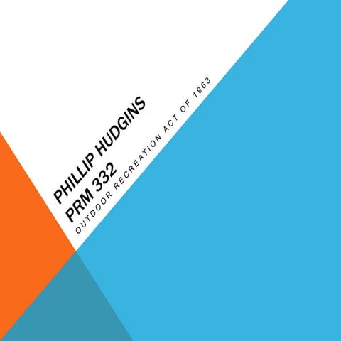 Wilderness act 1964 | PPTX