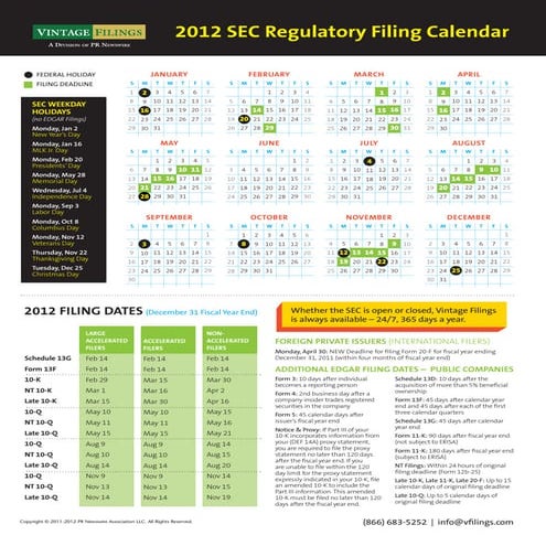 Statutory due dates_chart | PDF