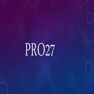 Pro27 | PPTX | Computer Software and Applications | Computing