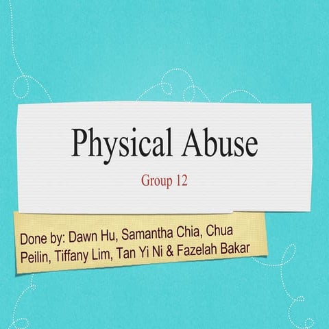 Pro 415 Physical Abuse | PPT
