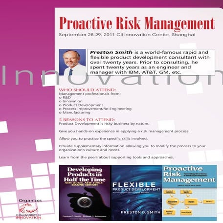 Proactive Risk Management (Four Pillars) | PPTX