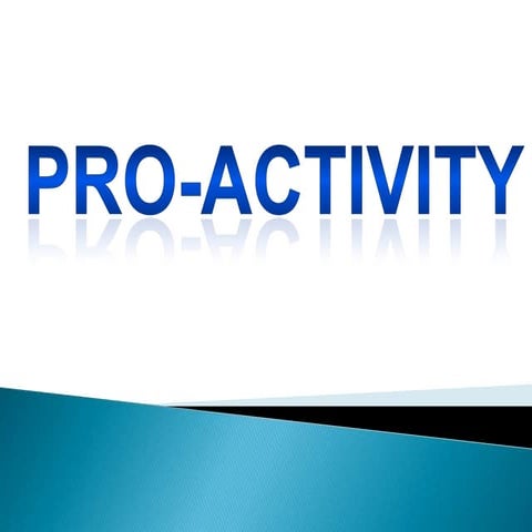 Proactivity | PPSX