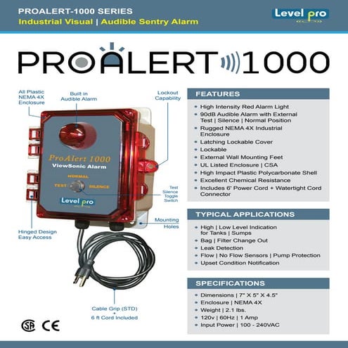Leak detection alarm | PDF