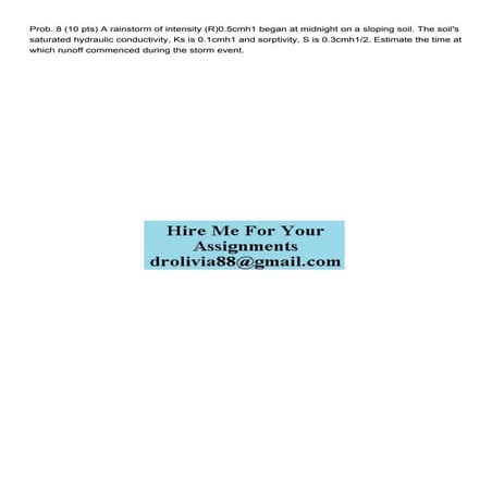 Prob 8 10 pts A rainstorm of intensity R05cmh1 began.pdf