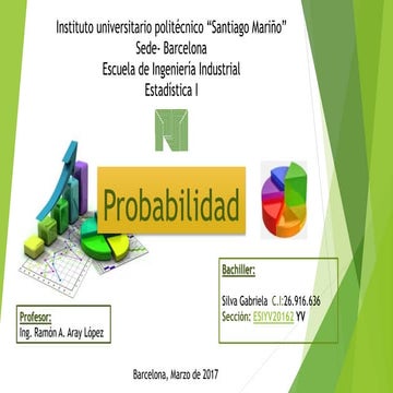 Probabilidad estadística I | PPTX