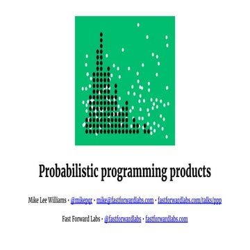 Probabilistic programming products by Michael Lee Williams | PPT