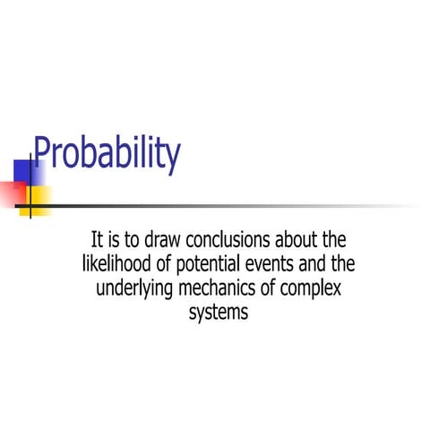Probability | PPT