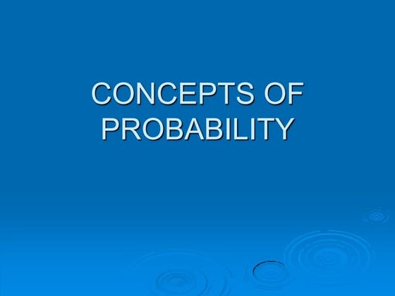 Probability Powerpoint | PPT