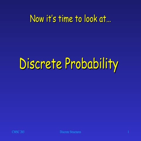 Probability | PPT