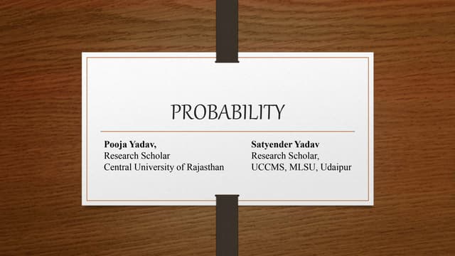 Introduction to statistics | PPTX