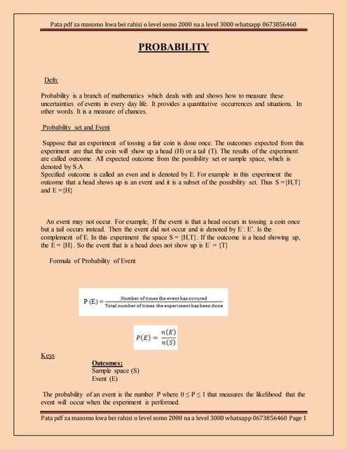 Conditional-Probability-Powerpoint.pptx | Physics | Science
