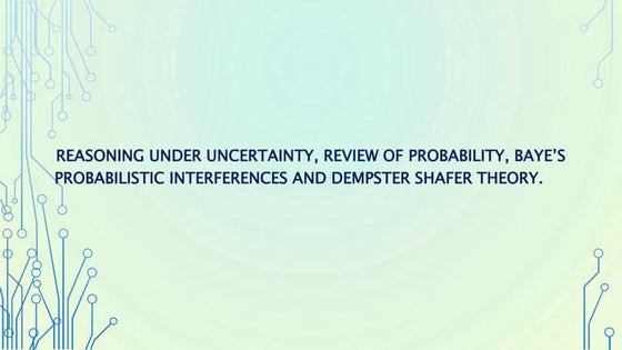 probability reasoning | PPT