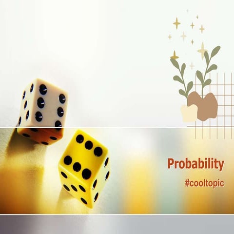 Probability powerpoint lesson starter 11 | PPTX