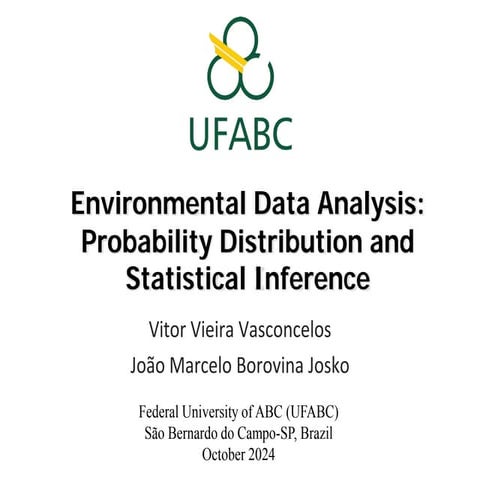 Probability and Statistical Inference - 2024 | PDF