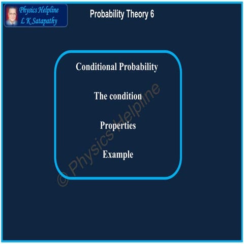 Probability Theory 6 | PPT