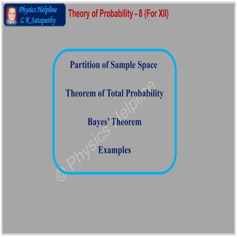 Probability Theory 8 | PPT