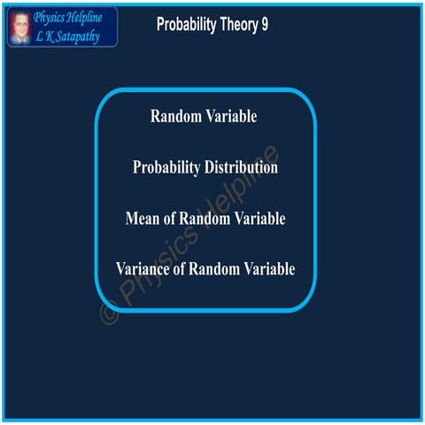 Probability Theory 9 | PPTX