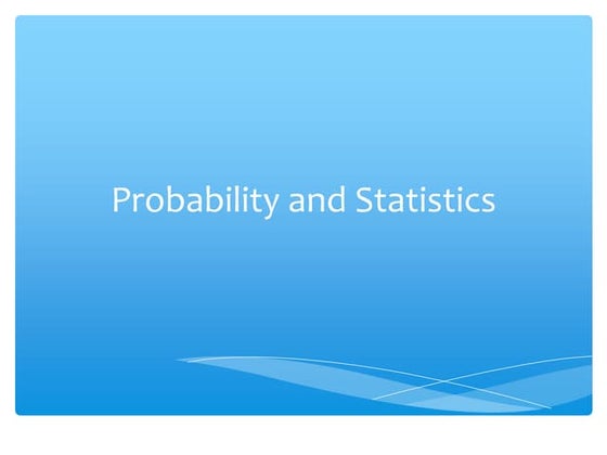 Statistical Theory 3 18 15
