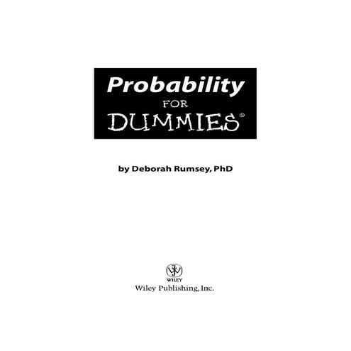 Probability book | PDF