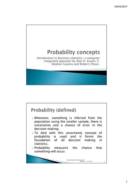 Risk and return | PDF