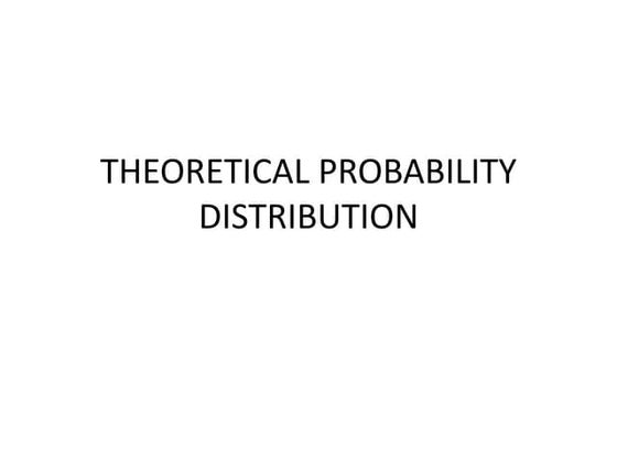 Poisson distribution | PPT