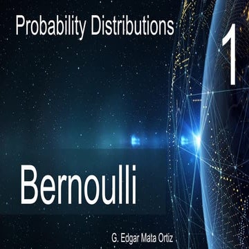 Probability distributions intro bernoulli 2020 | PDF