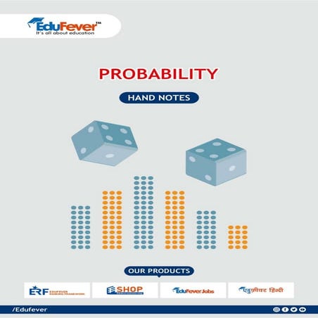 Probability - Mathematics Handwritten Notes | PDF
