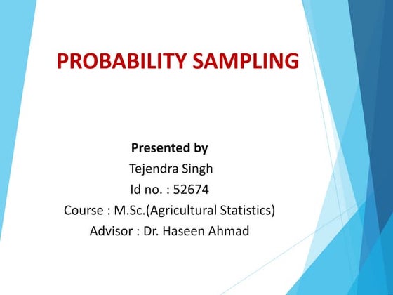 Simple Random Sampling | PDF