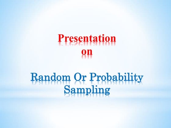 Math 7 - 4th Quarter: Types of Sampling | PPT
