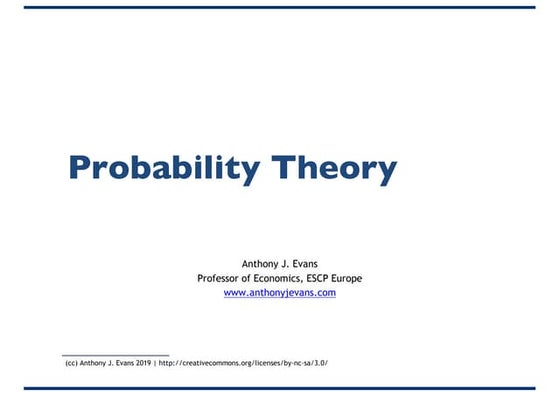 Probability Concept and Bayes Theorem | PPT
