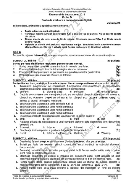 Programa scolara tic-st-naturii_11 | PDF