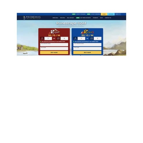 Probemas Runescape Gold | PDF