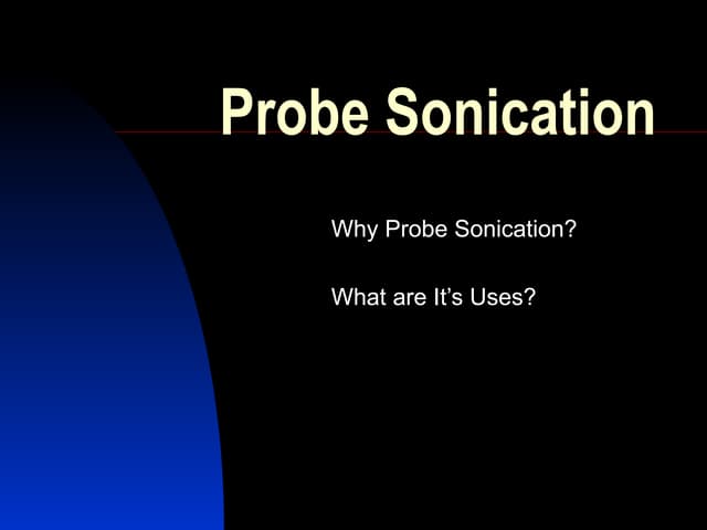 the probe sonicator instrument parts.pptx