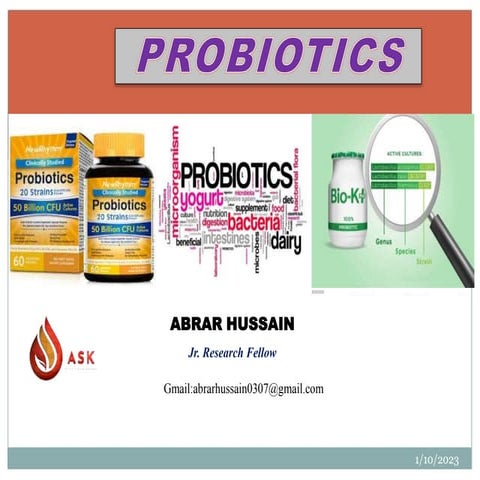Probiotics | PPTX