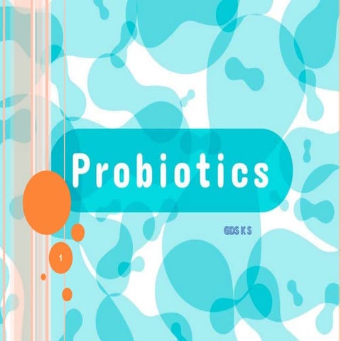 Probiotics Power point Presentation | PPTX
