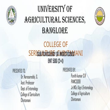 Probit Analysis For Calculating Lc 50 Values Ppt